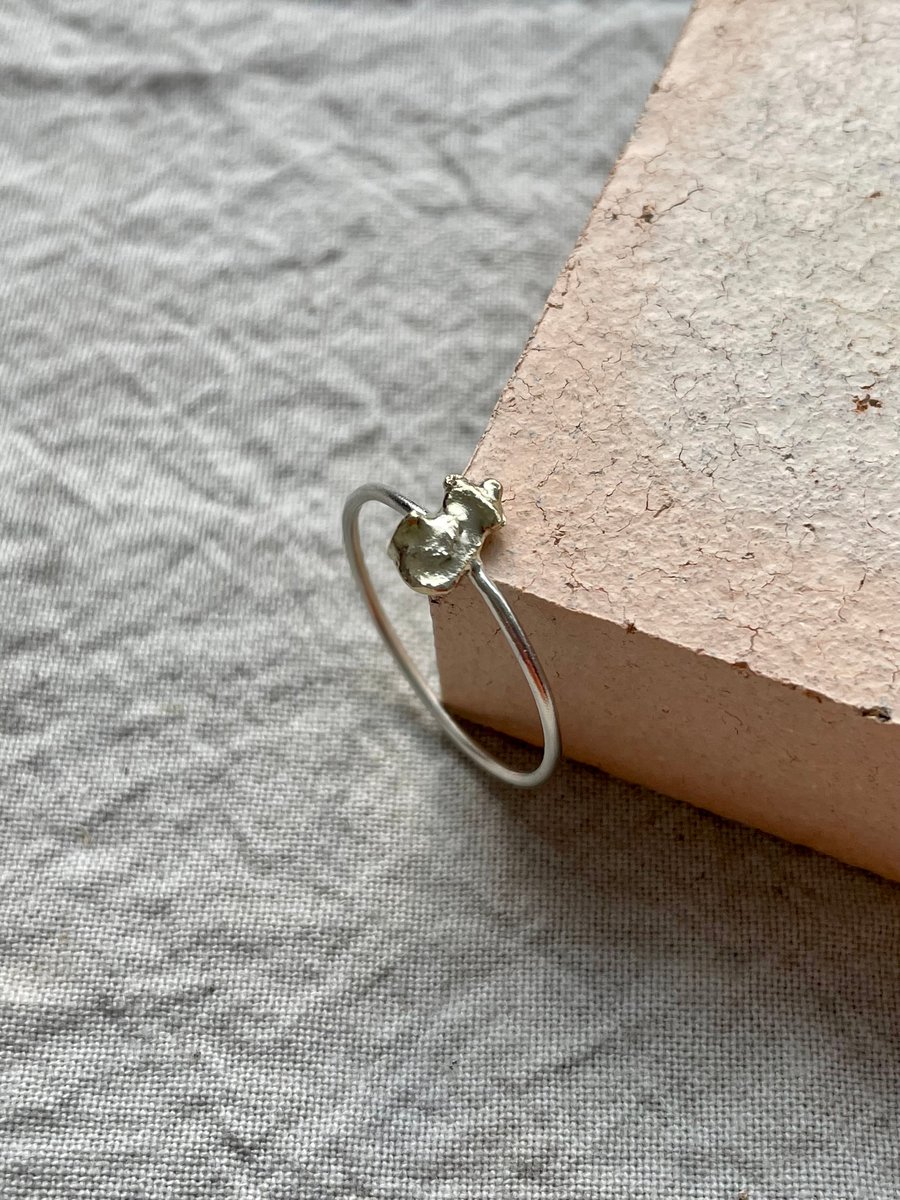 Molten Chip Ring - Folksy