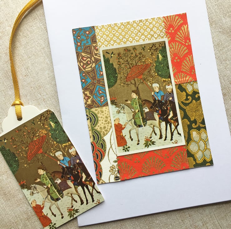 Handmade bag charm, card and tag, gift bundle, ... - Folksy