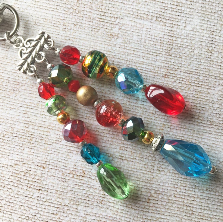 Handmade bag charm, card and tag, gift bundle, ... - Folksy