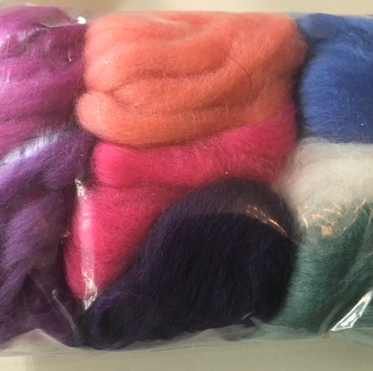Wool Tops for Wet Felting & Spinning (64&q... - Folksy