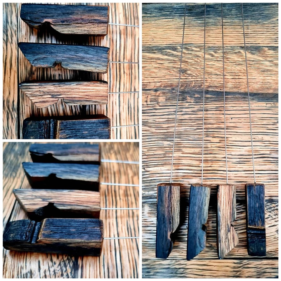 Oak barrel stave marshmallow skewers x 4 made t... - Folksy