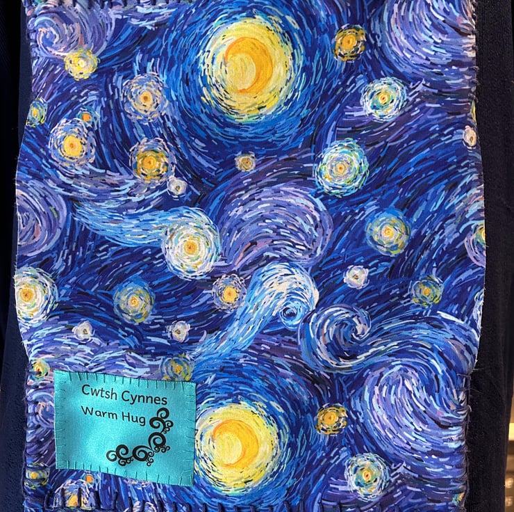 Warm Hug Cwtsh Cynnes HotWater Bottle Caddy - Folksy