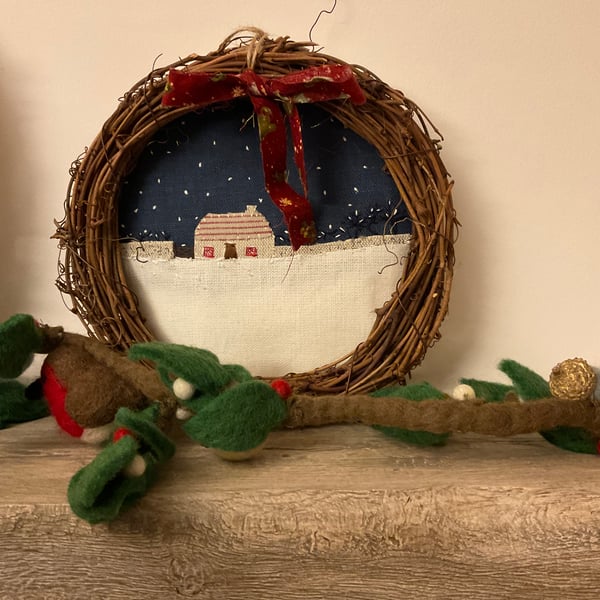 Handmade Christmas Wreaths UK on Folksy