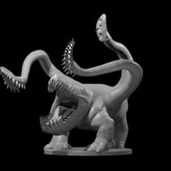 Otyugh - 3D Printed Resin DnD Pathfinder Figure... - Folksy