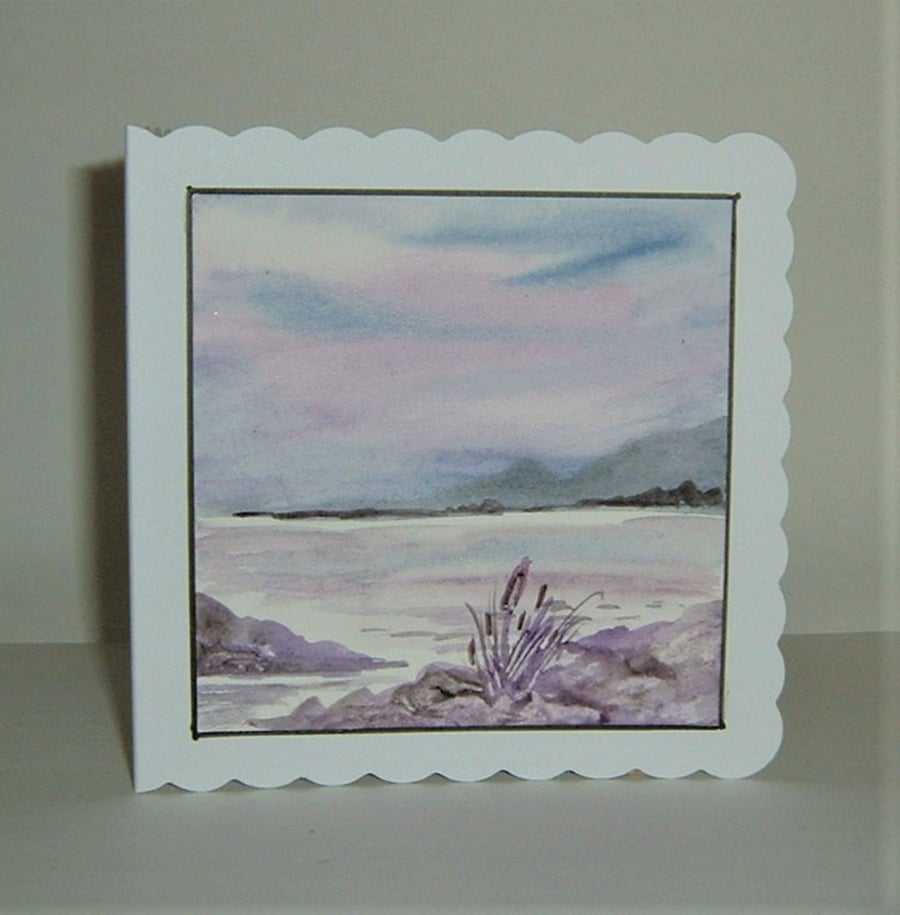 hand painted original art greetings card ( ref ... - Folksy