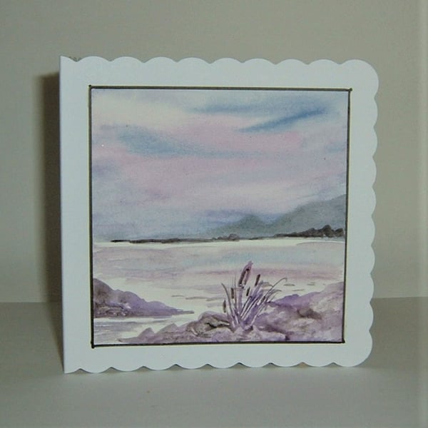 hand painted original art greetings card ( ref ... - Folksy
