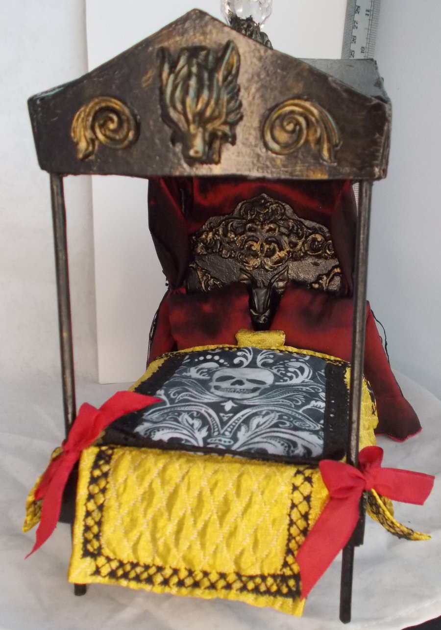 Dolls House Miniature 1:12 Gothic Horror Vampir... - Folksy