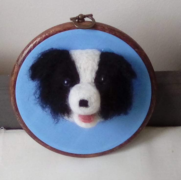 Needle Felted Dog, Needle Felted Border Collie - Folksy
