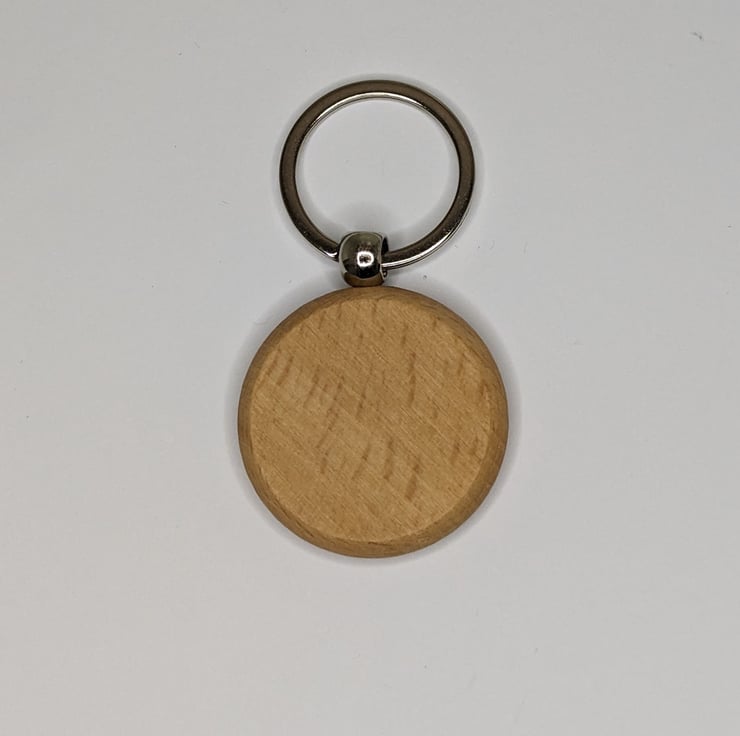 Bee pyrography wooden keyring, unisex gift for ... - Folksy