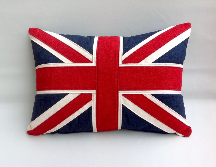 A Union Jack traditional highland cushion - Folksy