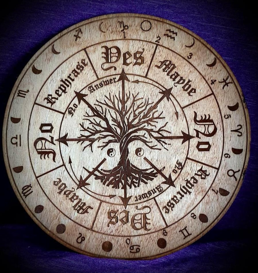 Tree of life pendulum board - Folksy