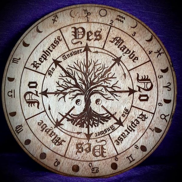 Tree of life pendulum board - Folksy
