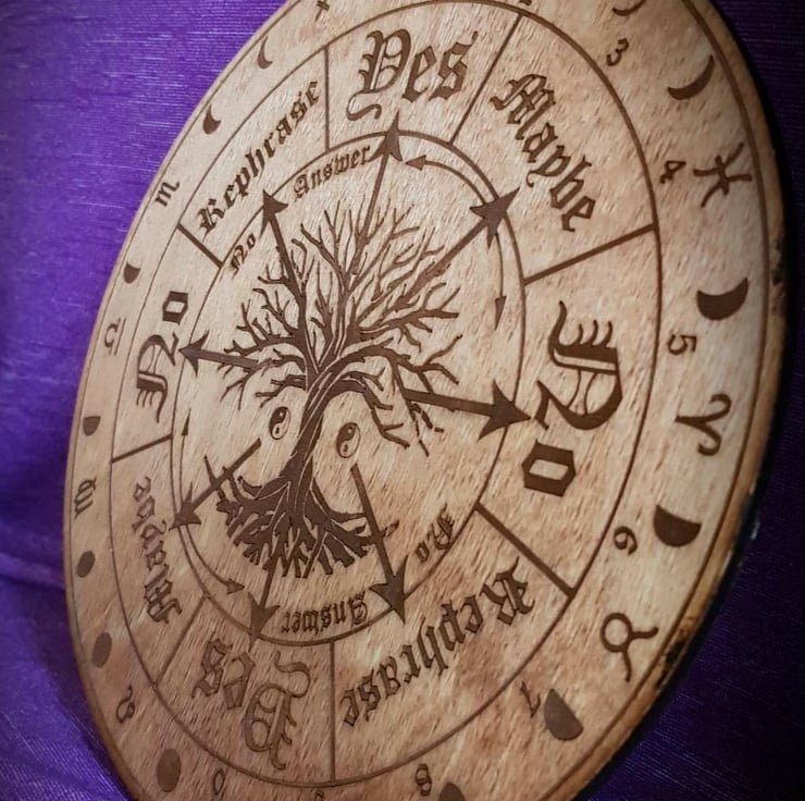 Tree of life pendulum board - Folksy