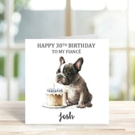 Personalised Frenchie Birthday Card, French Bul... - Folksy
