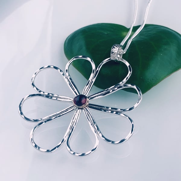 Handmade sterling silver necklaces and pendants by UK jewellers on Folksy