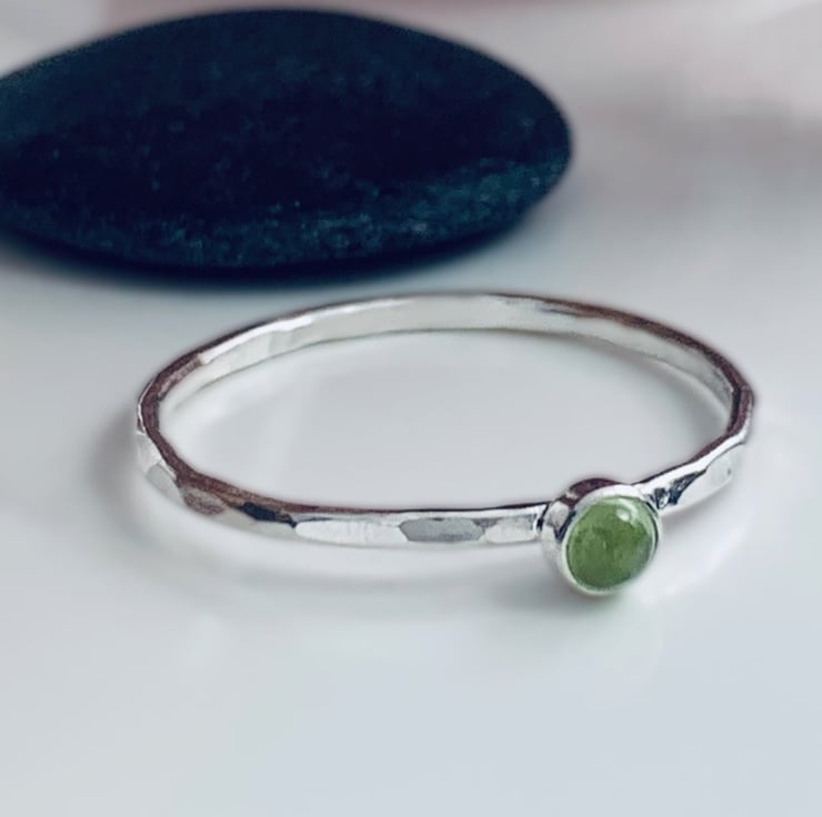Recycled Handmade Sterling Silver Stacking Rings - Folksy