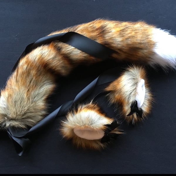 Red Fox Costume Play Set - Folksy