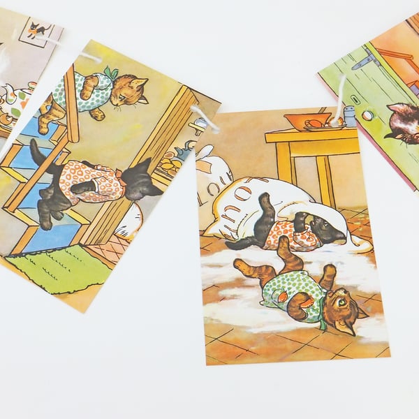 Smoke and Fluff Bunting, Kittens Bunting, Cats ... - Folksy