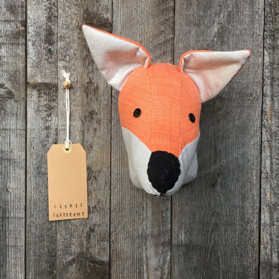 Wall mounted Fox head - Folksy