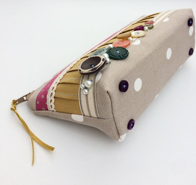 Makeup Bag, Pencil Case - Folksy