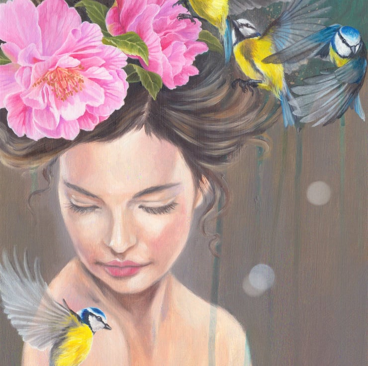 "Affinity" Nature Bird Art A4 Digital... - Folksy