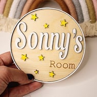 Kids Bedroom Sign, Children Room Sign, Custom D... - Folksy