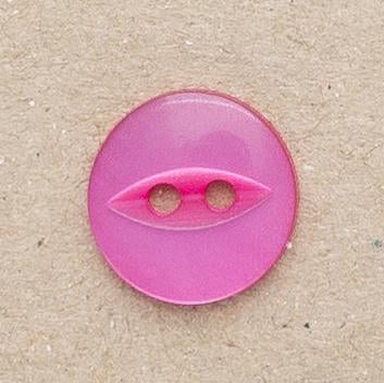 20 cerise pink sewing buttons size 26L - Folksy