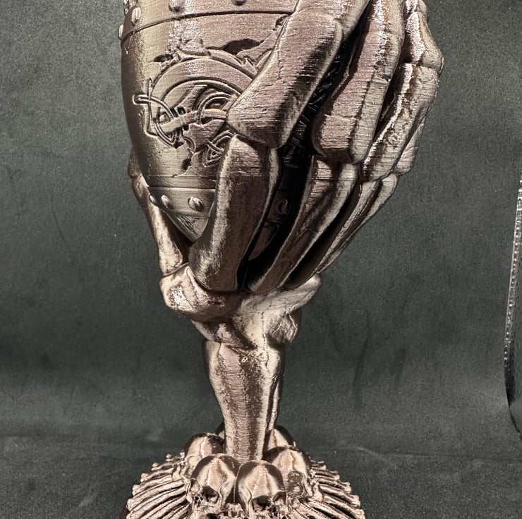 Skeleton Hand Goblet (3D Printed) - Folksy