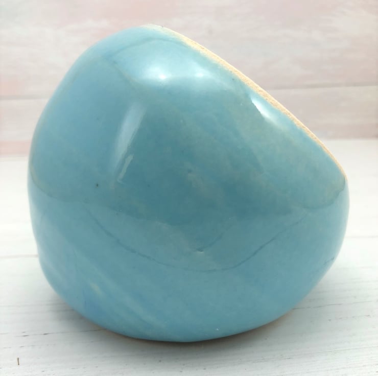Orb Stoneware Pottery Salt Pig - Folksy