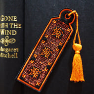 Handmade Bookmark embroidered design with coord... - Folksy