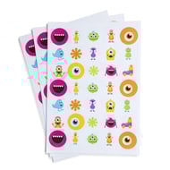 Monster Bumper Sticker Pack - Folksy