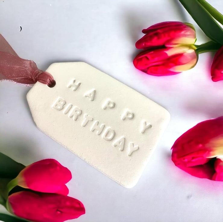 Happy Birthday Gift Tags - Folksy