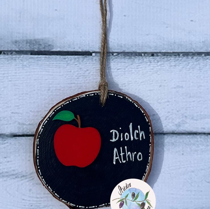 Welsh Diolch AthroAthrawes Thank You Teacher Gift - Folksy
