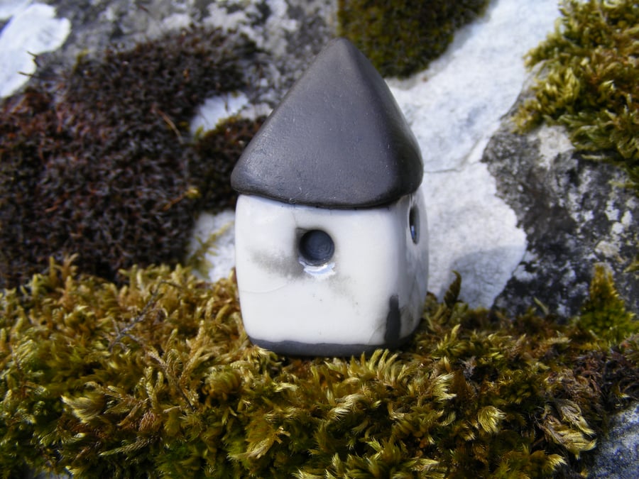 Miniature square house - Folksy