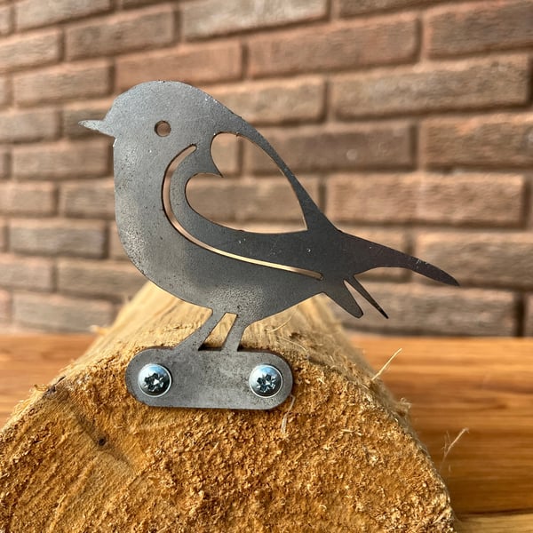 Robin Fence Topper, Garden Art, Housewarming, V... - Folksy