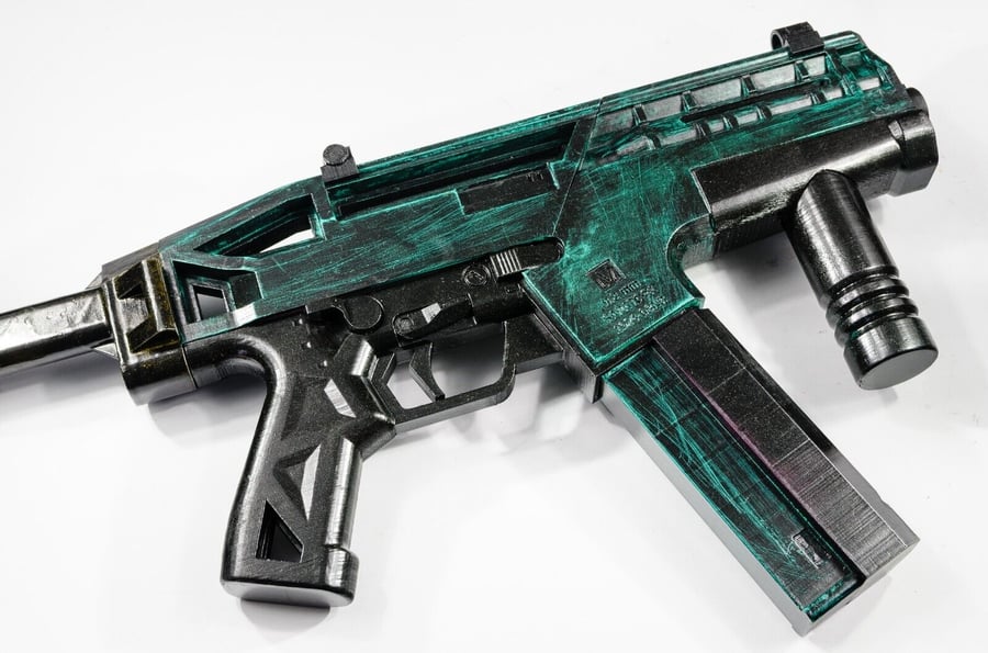 Cyberpunk 2077 - Militech M221 Saratoga SMG - 3... - Folksy