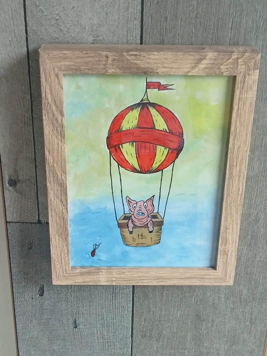 "When Pigs Fly" - Folksy