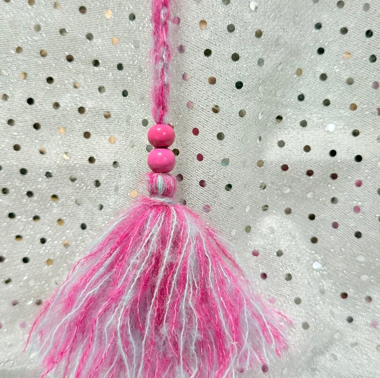 Flower mandala dream catcher 12" hoop - Folksy