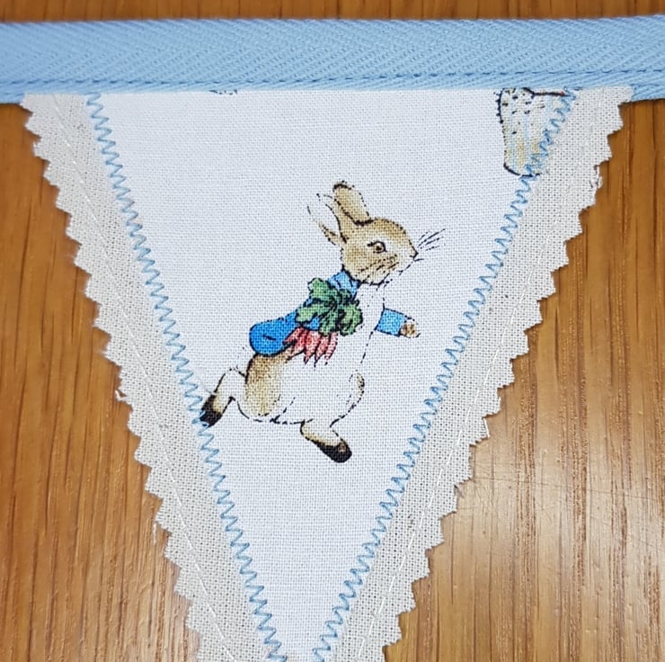 Peter Rabbit mini bunting; pastels - Folksy
