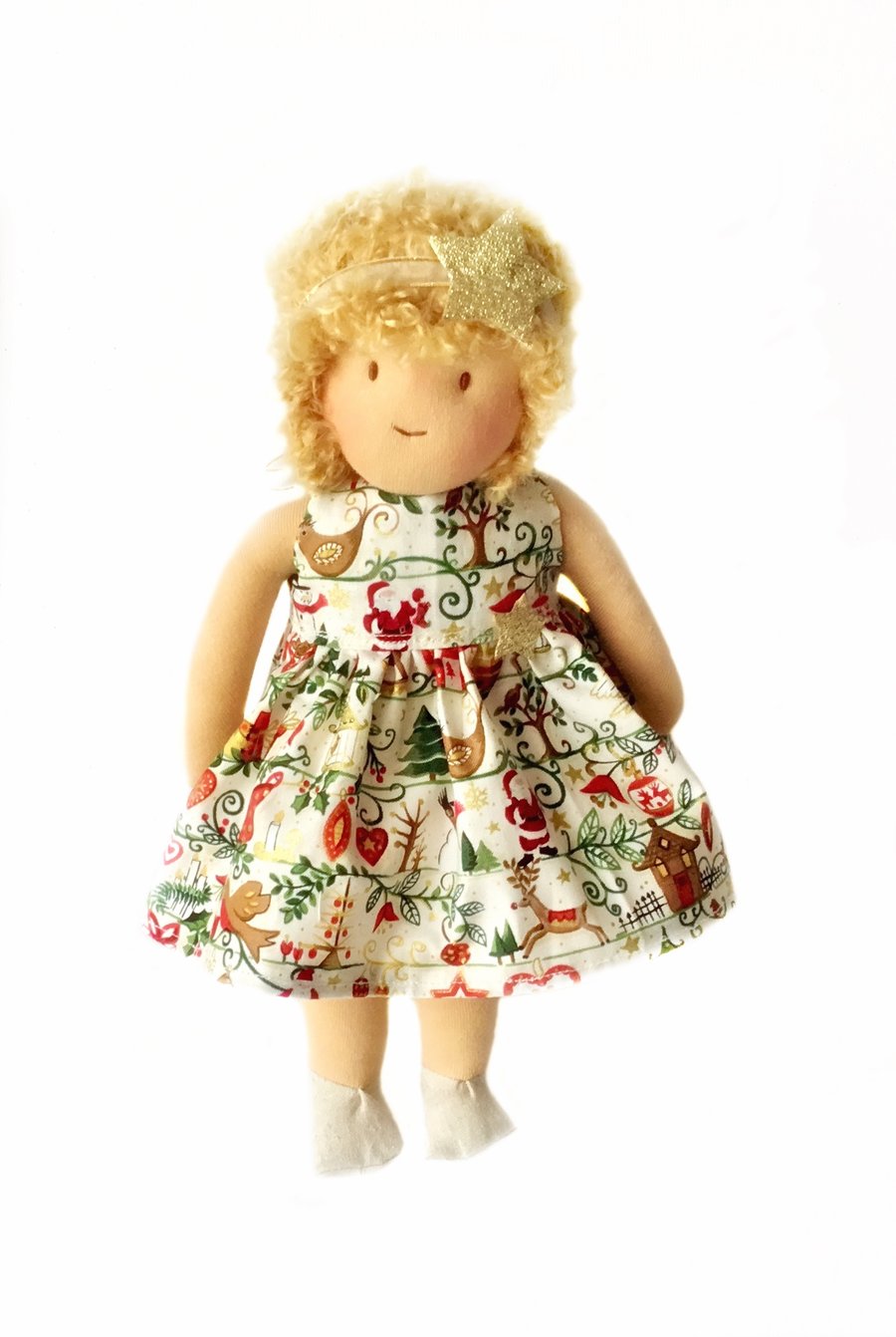 Tilly Rag Doll - reserved for Jane - Folksy