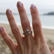 Mermaidy Fishtail Ring - Folksy
