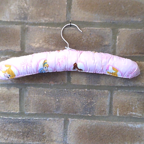 Disney Princess Child's Padded Hanger - Folksy