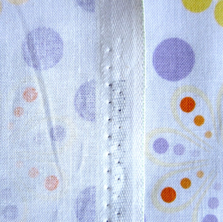 Dotty 'Floral' Print on Cotton - Folksy