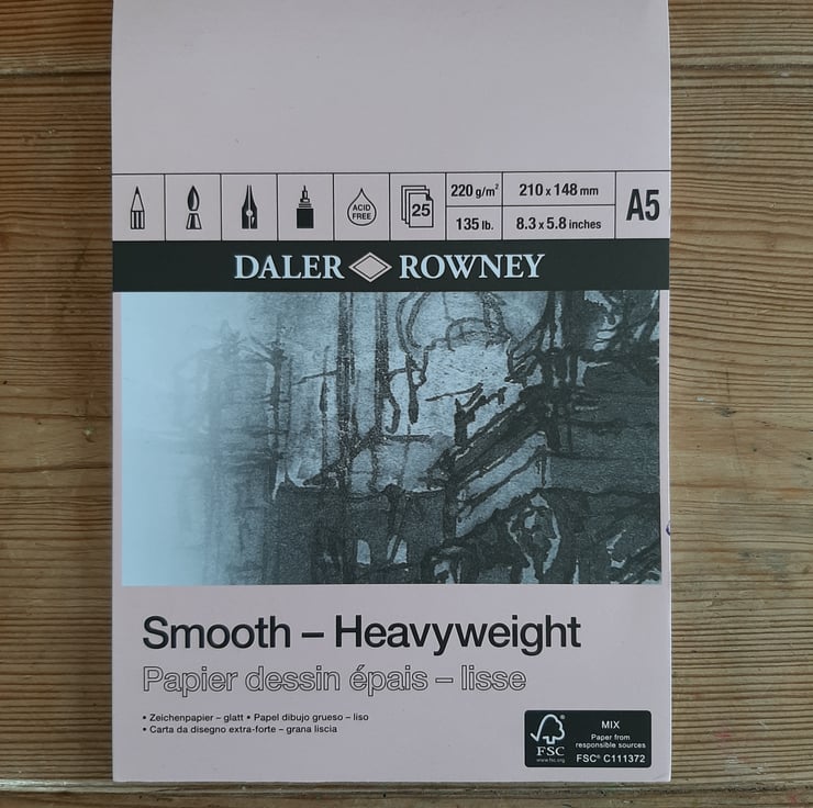 Original ink drawing - Folksy