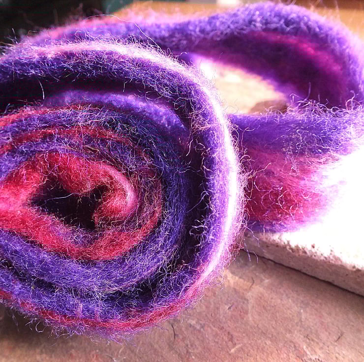 Luxury Needle-felt 'Ribbon' Trim - Folksy