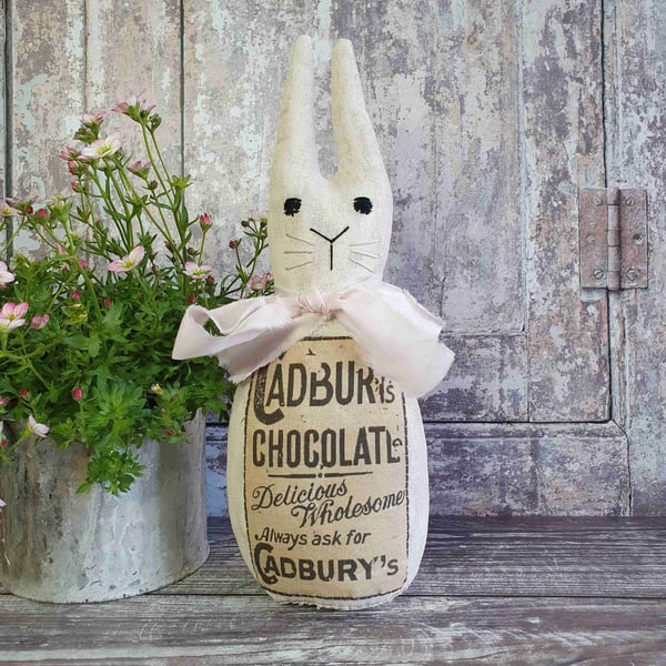 Primitive Easter Bunny - Folksy