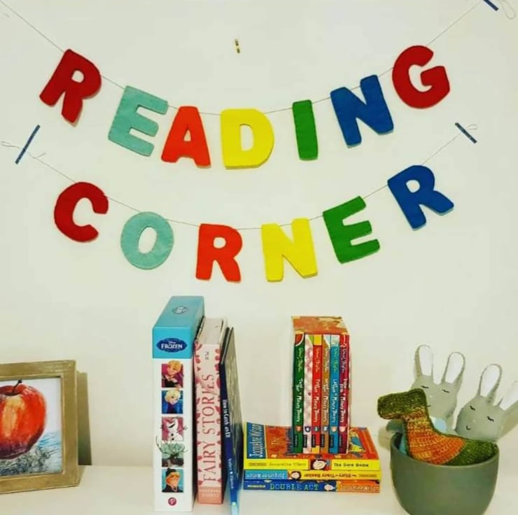 Reading Corner Banner - Folksy