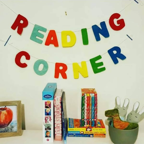 Reading Corner Banner - Folksy