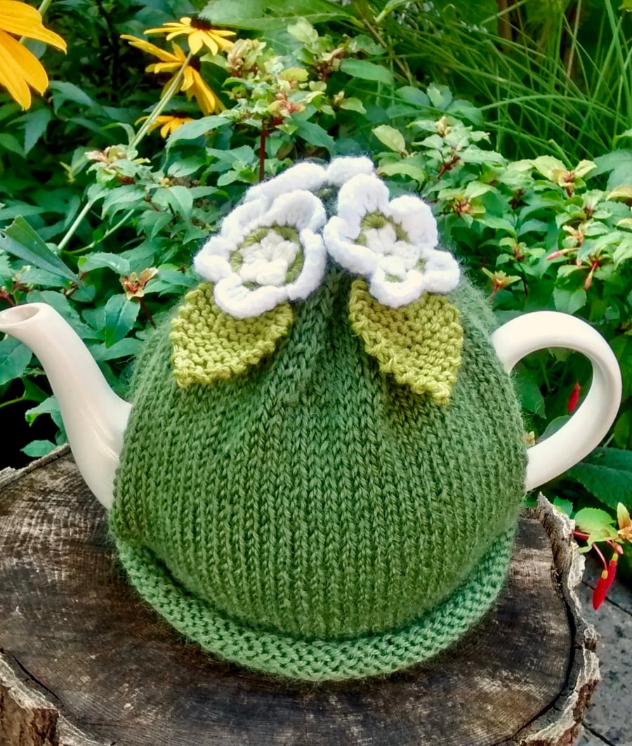Spring Apple Blossom Tea Cosy, Spring Flower Te... - Folksy
