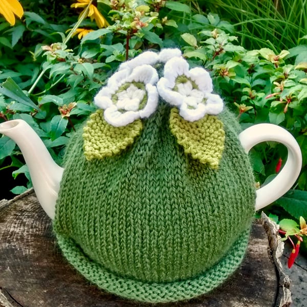 Spring Apple Blossom Tea Cosy, Spring Flower Te... - Folksy